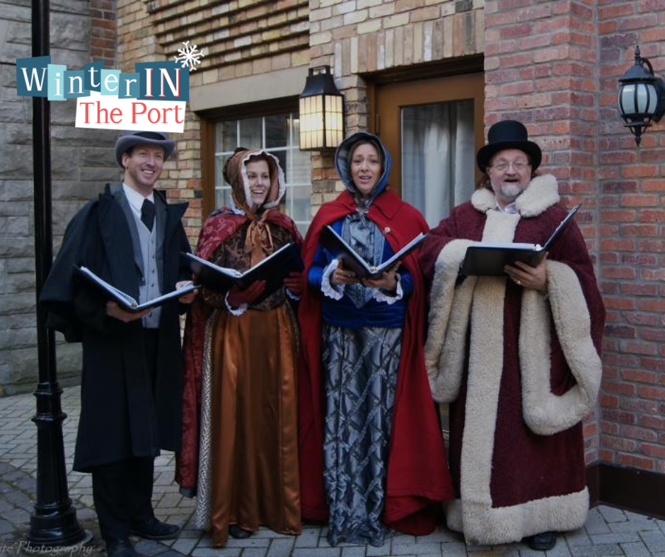 Strolling Victorian Carollers